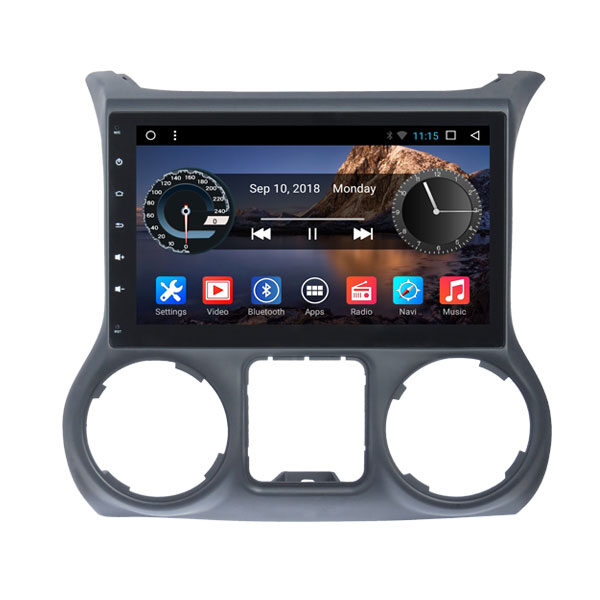 Jeep Wrangler 2007-17 Android Monitor - Best Android Screen