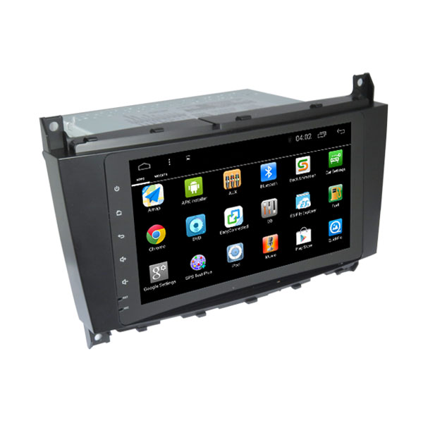Mercedes Benz SLK-Class (9-INCH) Android Multimedia System Full Touch ...