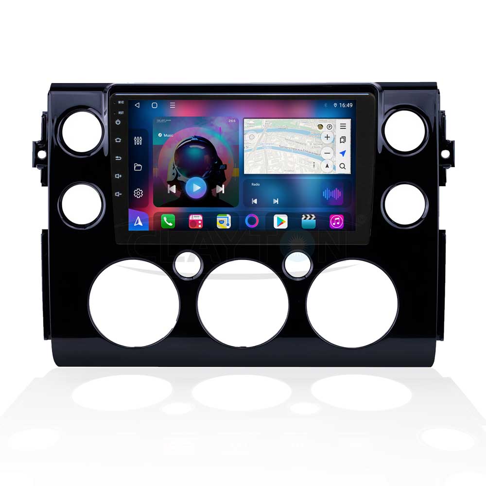 Toyota Fj Cruiser 2008-2020 (9-inch) Multimedia System Android Monitor ...