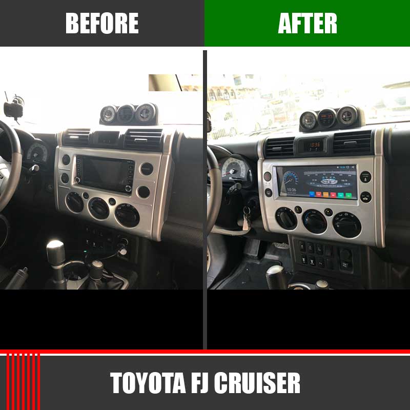Toyota Fj Cruiser Android Monitor 9 inch - Best Android Screen