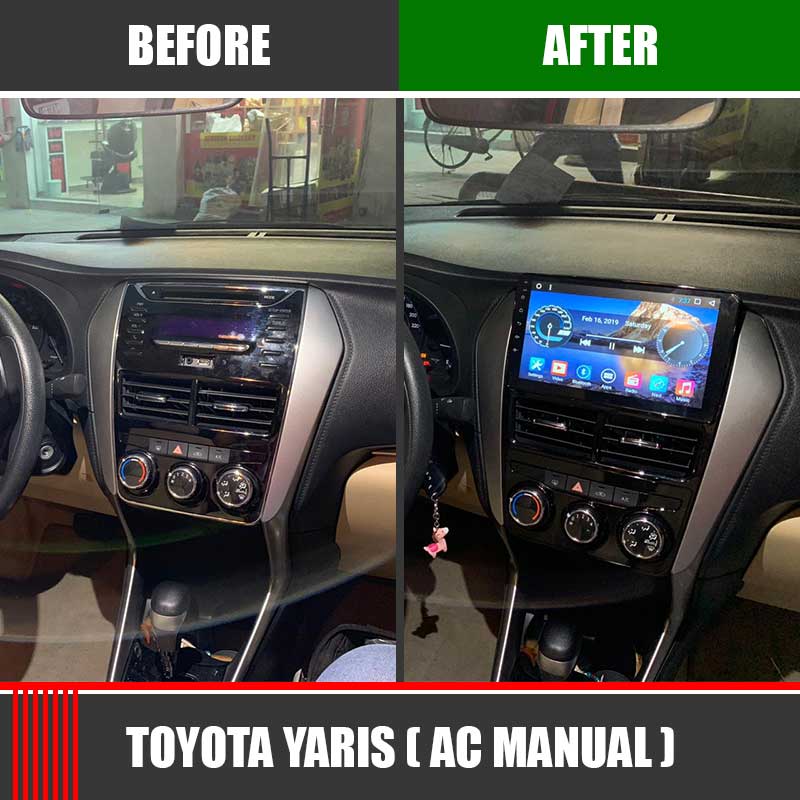 Toyota Yaris 2018 - 20 Android Monitor ( Manual Ac ) - Best Android Screen