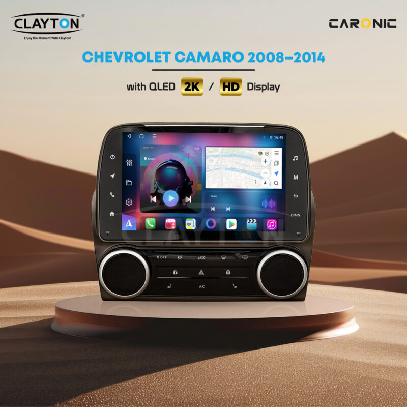Chevrolet Camaro 2008-2014 (9-inch) Android Touchscreen Stereo Head ...