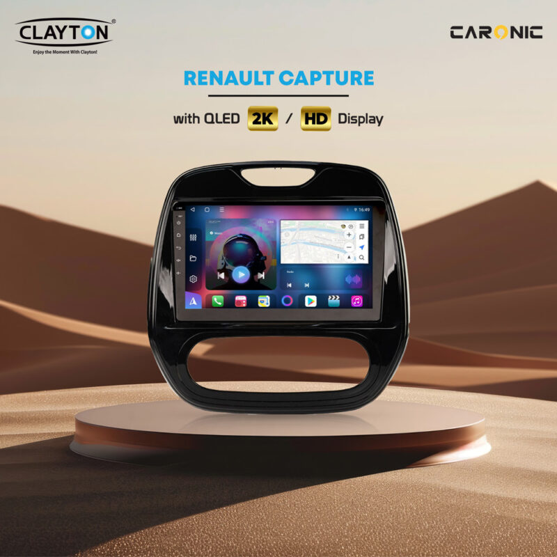 Renault Capture (9-Inch) Android Multimedia System - Clayton